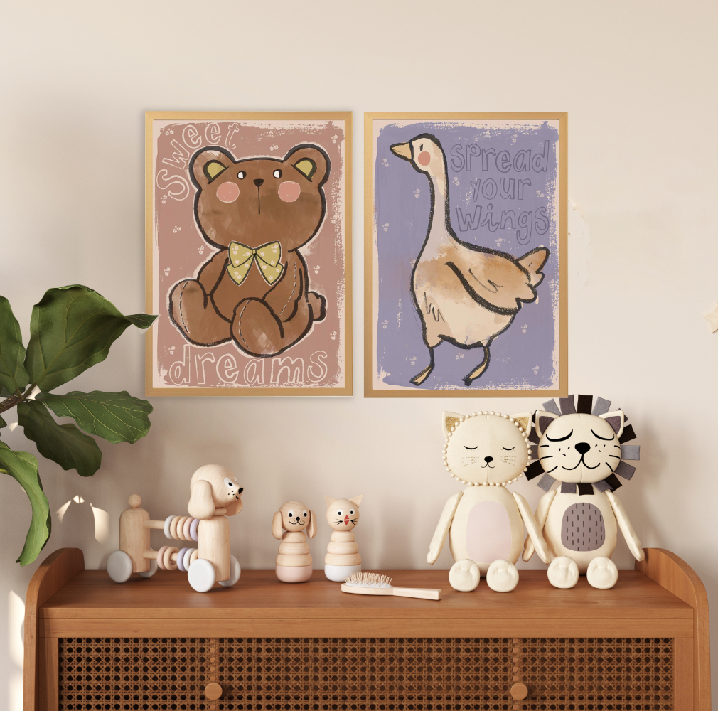 Studio loco poster duck 50 x 70 cm – PSiloveyou