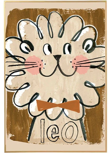 Studio loco poster leo leeuw 50 x 70 cm – PSiloveyou
