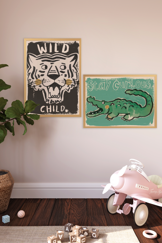 Studio loco poster wild child 50 x 70 cm – PSiloveyou